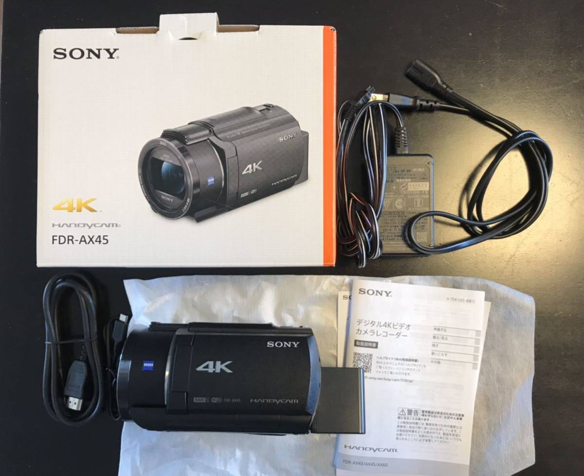 SONY FDR-AX45(ソニー)｜売買されたオークション情報、yahooの商品情報をアーカイブ公開 - オークファン（aucfan.com）