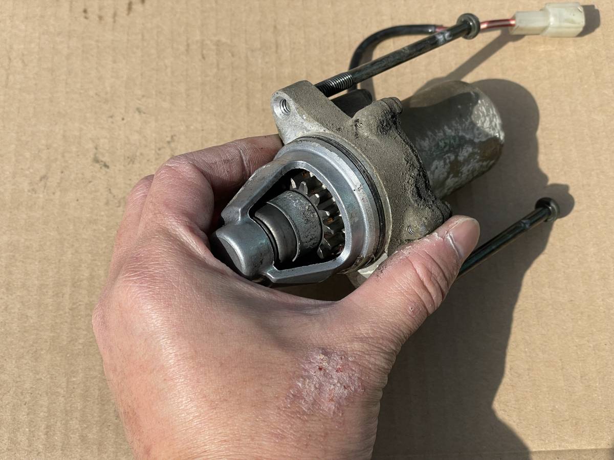 実働外し スズキ ハイ CA19A セルモーター A122エンジン 予備用や交換用に(その他)｜売買されたオークション情報、yahooの商品 ...