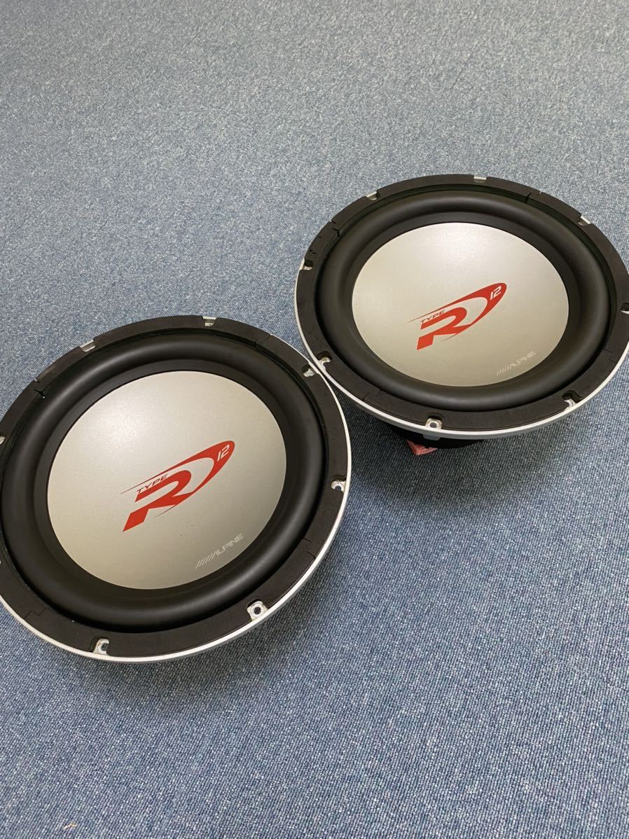 ALPINE SWR-1241D アルパイン MAX1000W 良品 12インチ 30cm サブウーハー 検 米国モデル Rockford ...