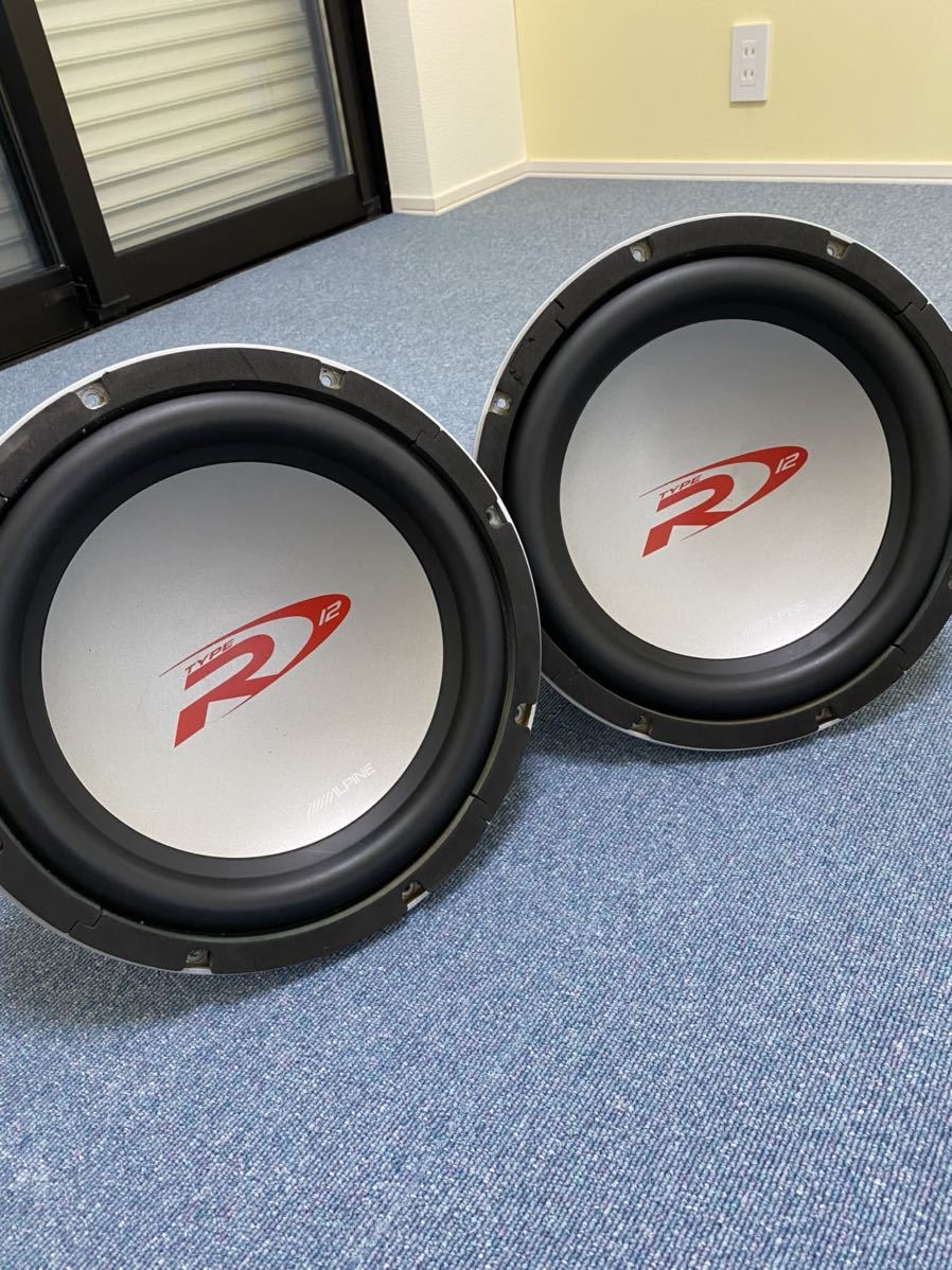ALPINE SWR-1241D アルパイン MAX1000W 良品 12インチ 30cm サブウーハー 検 米国モデル Rockford ...