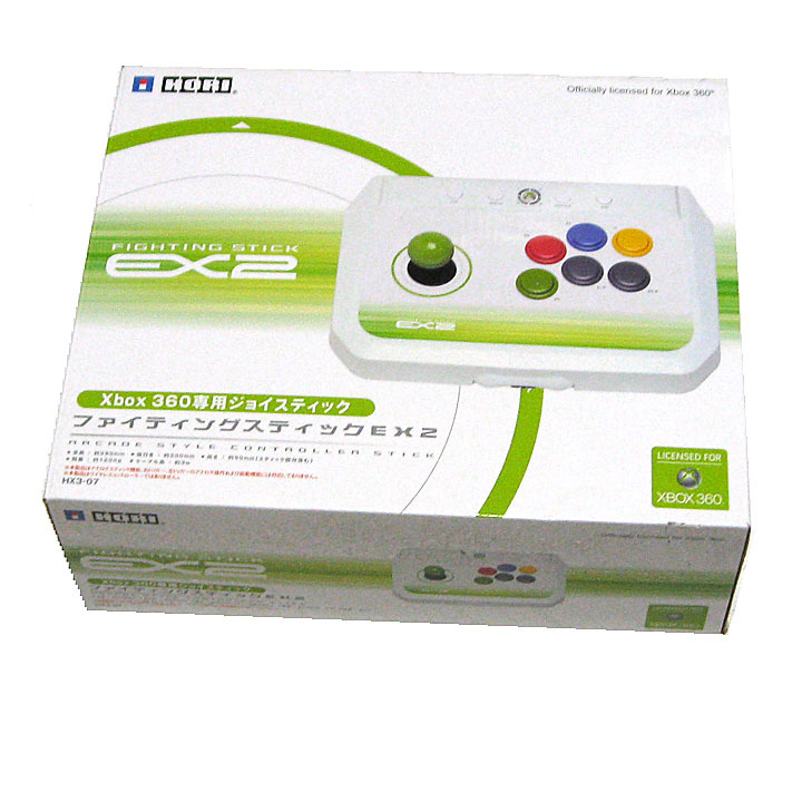 XBOX 360 アーケード コントローラー HORI ホリ FIGHTING STICK EX2 ファイティング スティック EX2 アケ ...