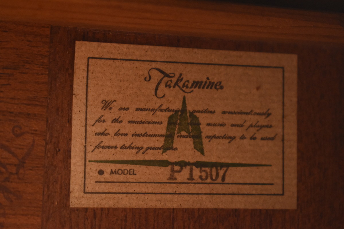 ジャンク Takamine タカミネ アコースティックギター エレアコ PT507(タカミネ)｜売買されたオークション情報、yahooの商品 ...