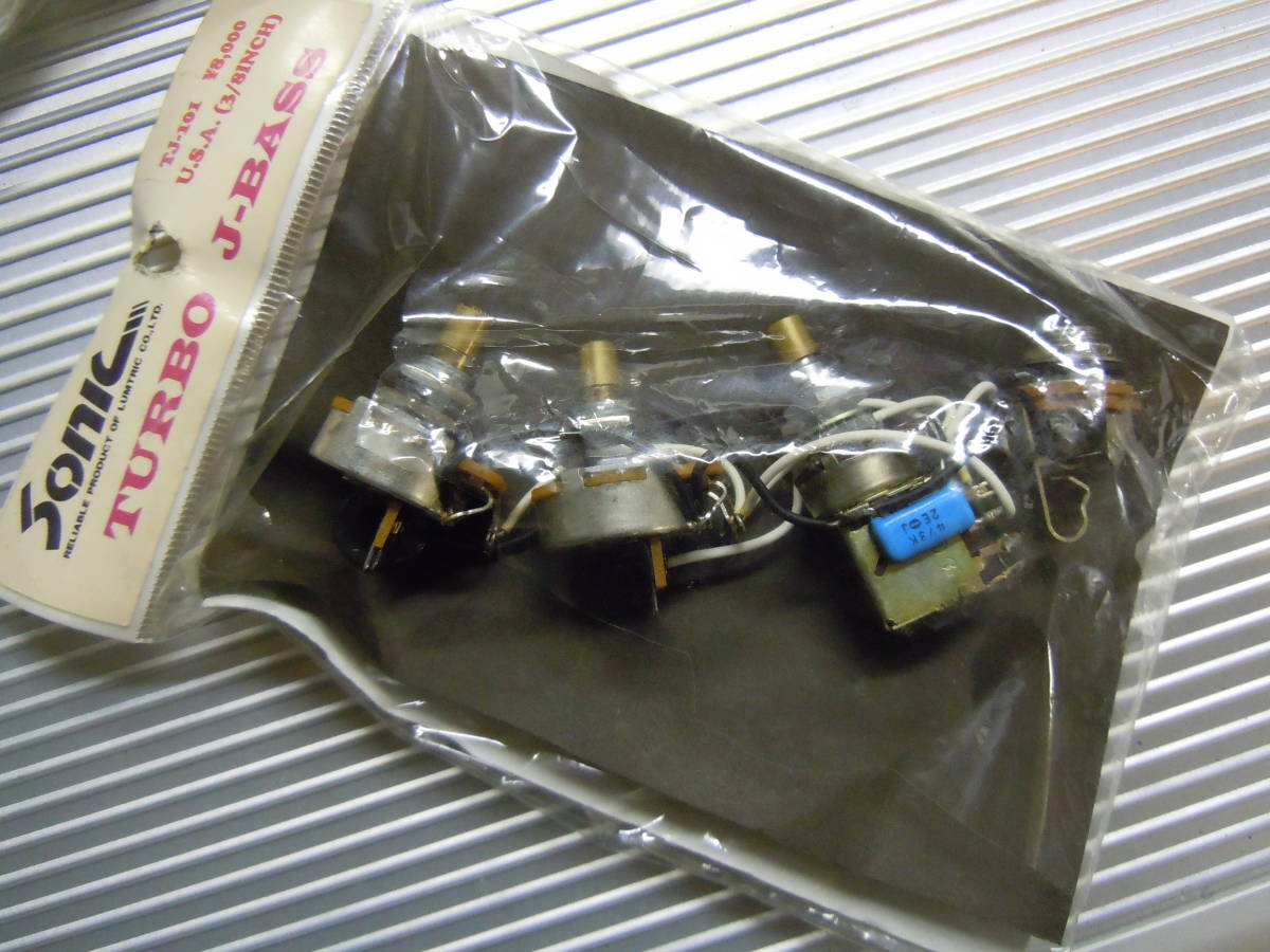 SONIC TJ-101 TURBO J-BASS 3/8インチ 長期保管品(エレキベースパーツ)｜売買されたオークション情報、yahooの ...