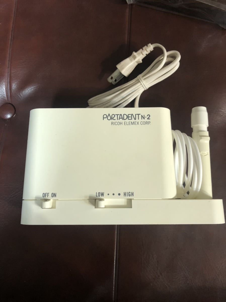 G401 PORTADENT n-2 RICOH ELEMEX CORP ポルタテント 口腔洗浄機(ブラウン)｜売買されたオークション情報 ...
