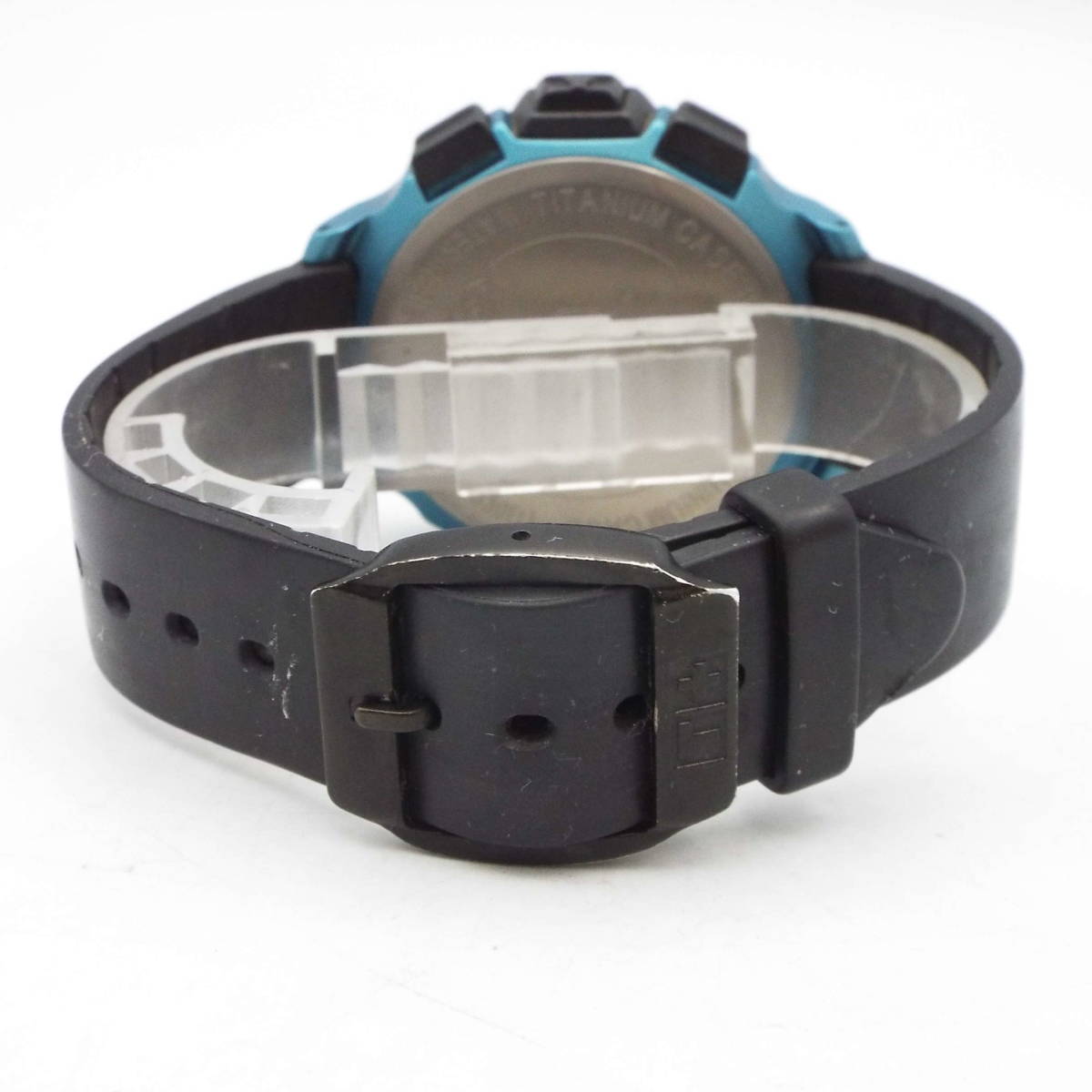 い03375 デッドストック TISSOT ティソ/T-RACE TOUCH/クオーツ/メンズ腕時計/デジアナ/純正ベルト/サファイア ...