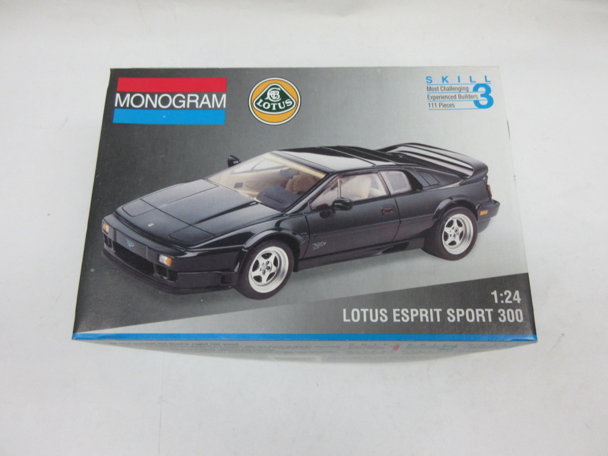 1000円 モノグラム MONOGRAM LOTUS ESPRIT SPORT ロータス エスプリ スポーツ 300 1/24 プラモデル ...
