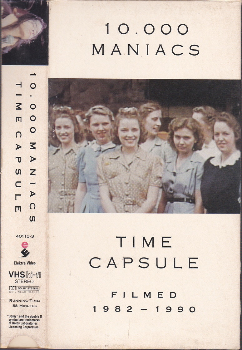 21-186 VHS 10000マニアックス TIME CAPSULE FILMED 1982-1990 58分 10 000MANIACS ...