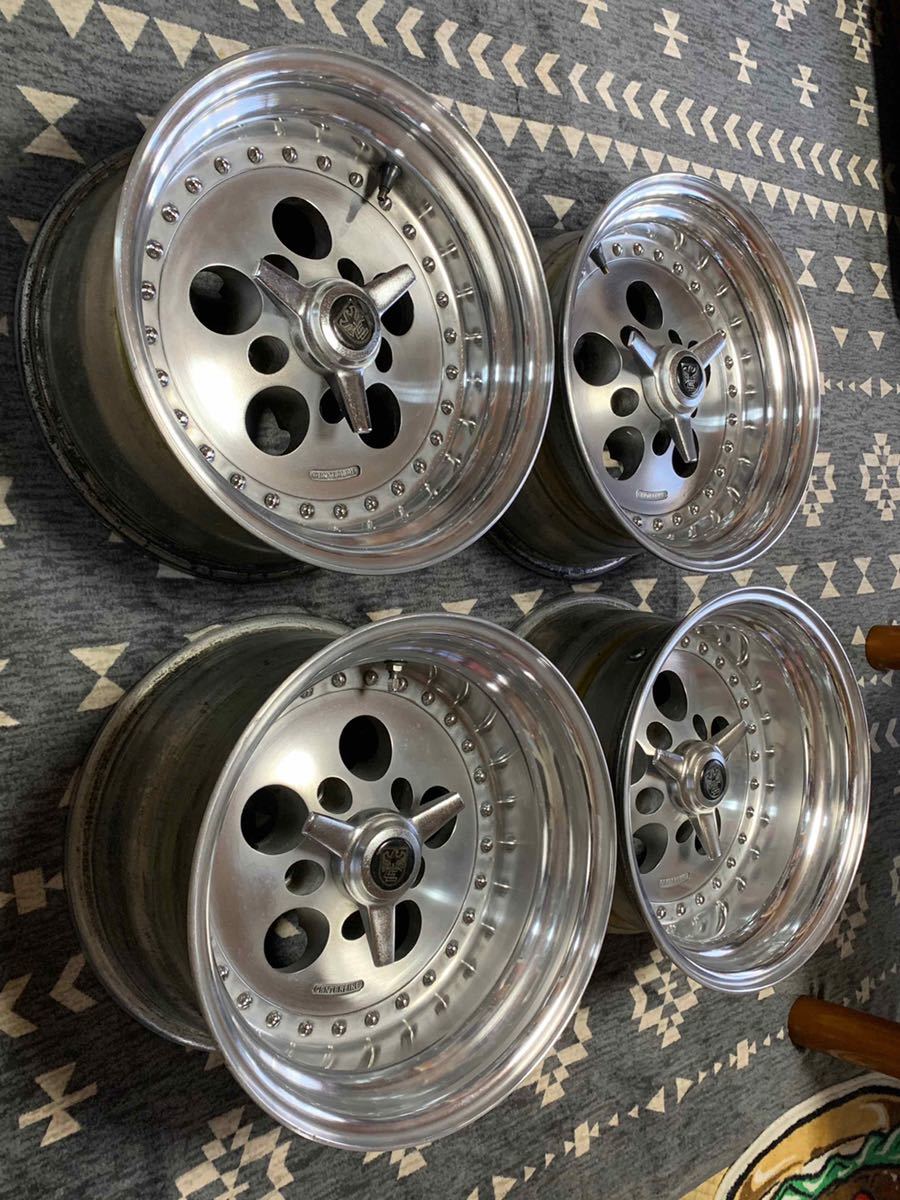 格安 .当時物 センターライン チャンプ500 15インチPCD120.65 8J 9J カマロ.トランザムcenterline champ ...