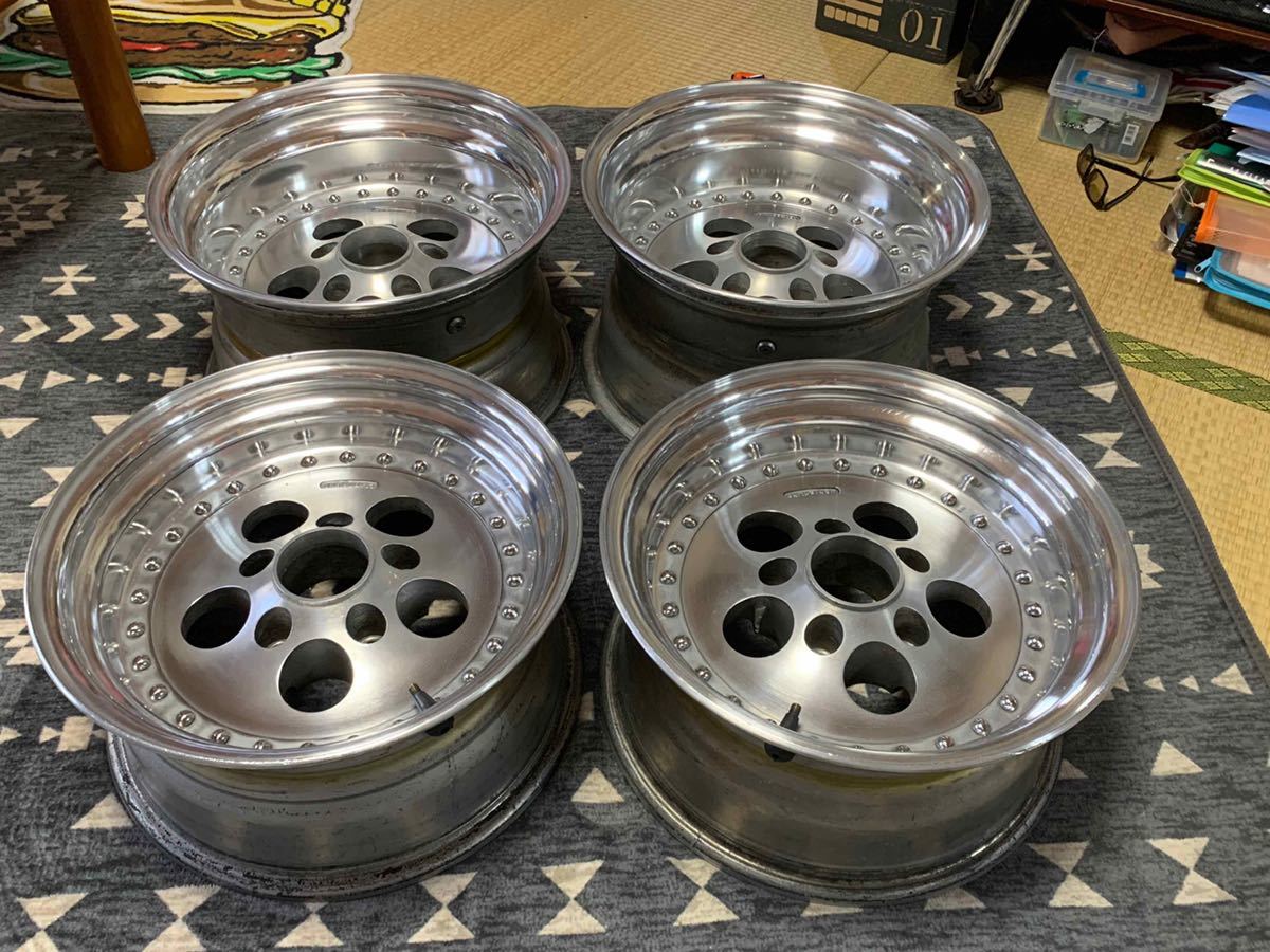 格安 .当時物 センターライン チャンプ500 15インチPCD120.65 8J 9J カマロ.トランザムcenterline champ ...