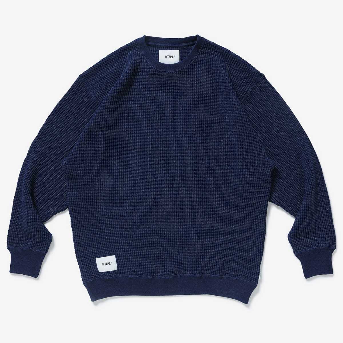 2022SS WTAPS AII 02 SWEATER COTTON INDIGO SMALL クルーネック セーター 藍染め ダブルタップス wtaps 22ss(その他)｜売買された ...