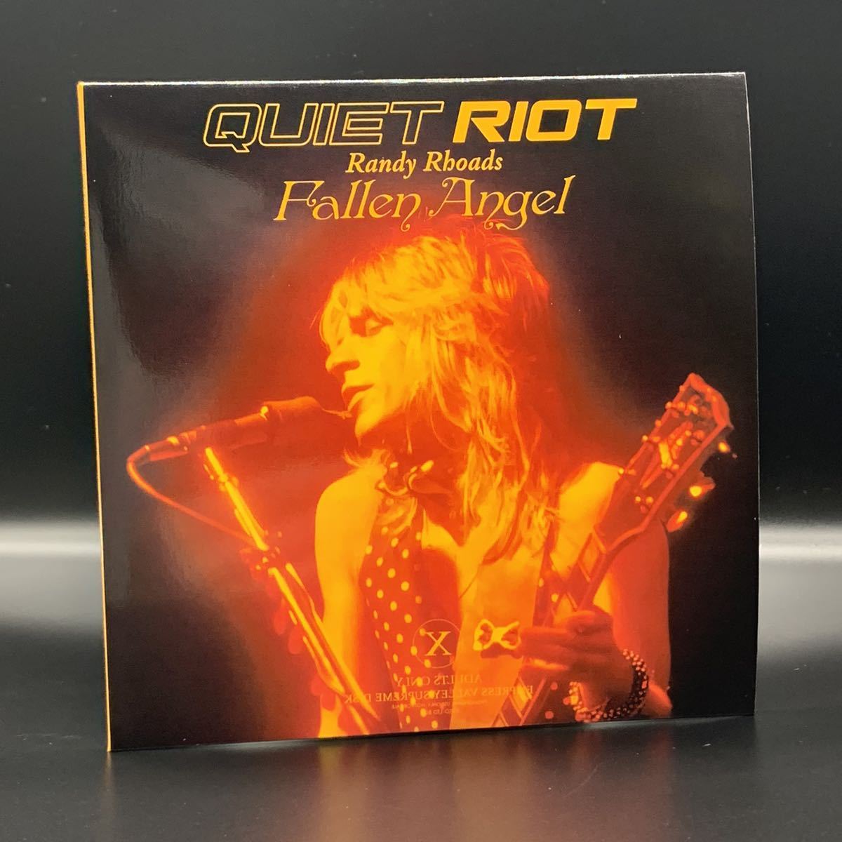 QUIET RIOT Randy Rhoads : FALLEN ANGEL 美しき堕天使 プレスDVD + BONUS CDR 限定100 ...