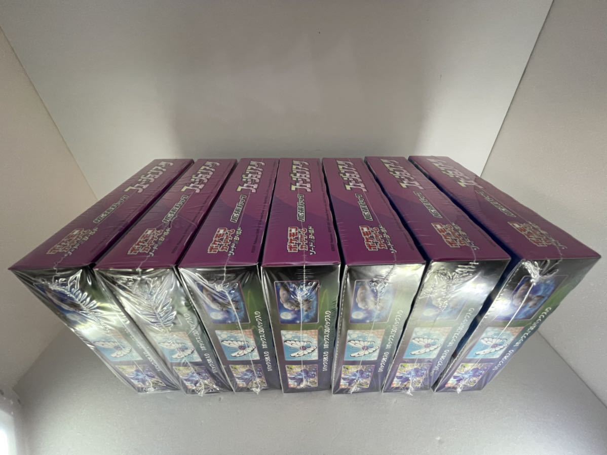 シュリンク付き フュージョンアーツ 7BOXセット 検索 ポケモンカードゲーム ポケカ 拡張パック V MAX STAR ミュウ ゲノセクト カミツレ(セット、まとめ売り)｜売買された ...