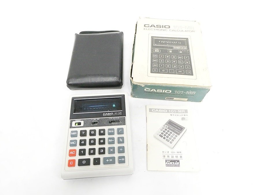02 67-487680-07 Y CASIO カシオ 電子式卓上計算機 101-MR ケース 取説付き 電卓 旭67(カシオ)｜売買されたオークション情報、yahooの商品情報をアーカイブ ...