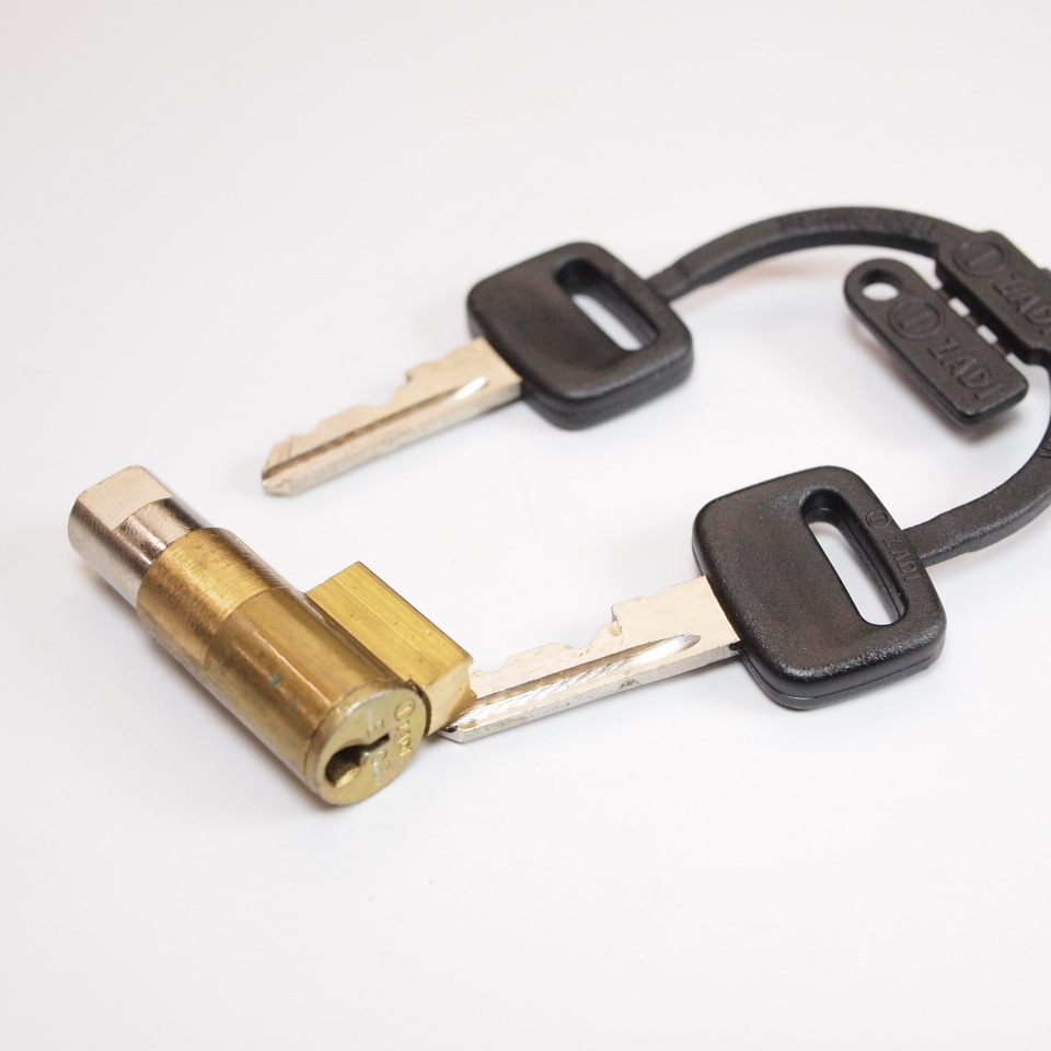 Cylinder Locks ZADI steering lock for VESPA ベスパ 6mm ZADI ハンドルロック キー ET3 ...