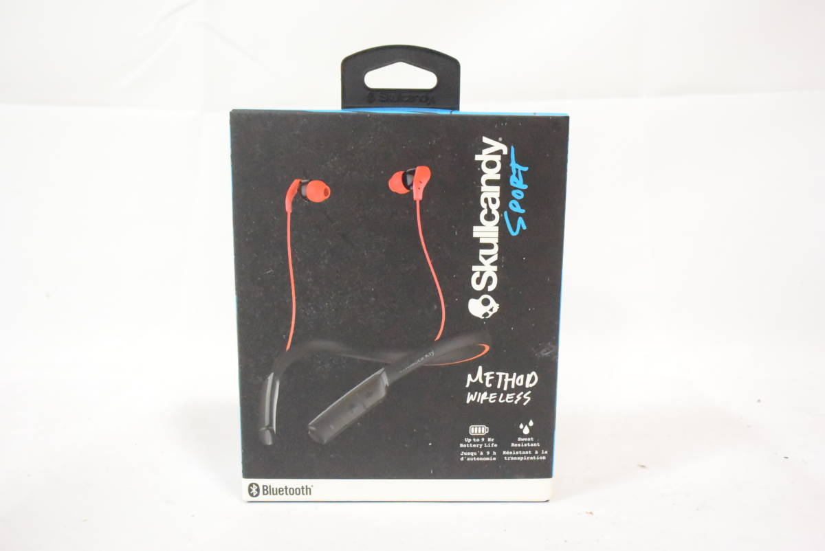 Skullcandy スカルキャンディ Method Wireless ワイヤレスイヤホン RED / BLACK S2CDW-K605 国内正規品(イヤフォン)｜売買されたオークション情報 ...