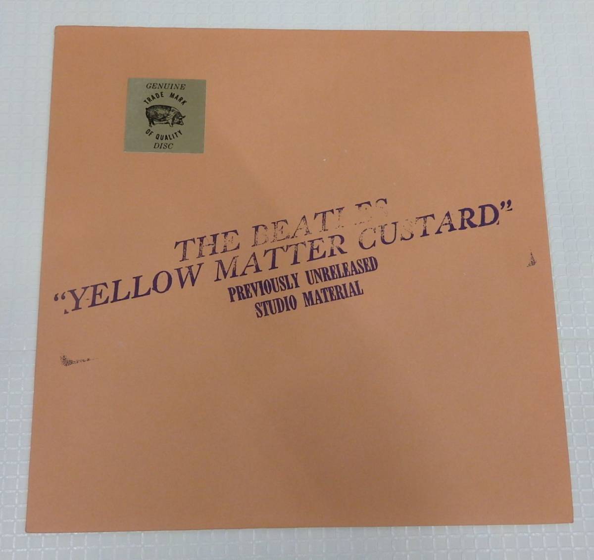THE BEATLES YELLOW MATTER CUSTARD カラーレコード ブート盤 TMQ-71032(その他)｜売買された ...