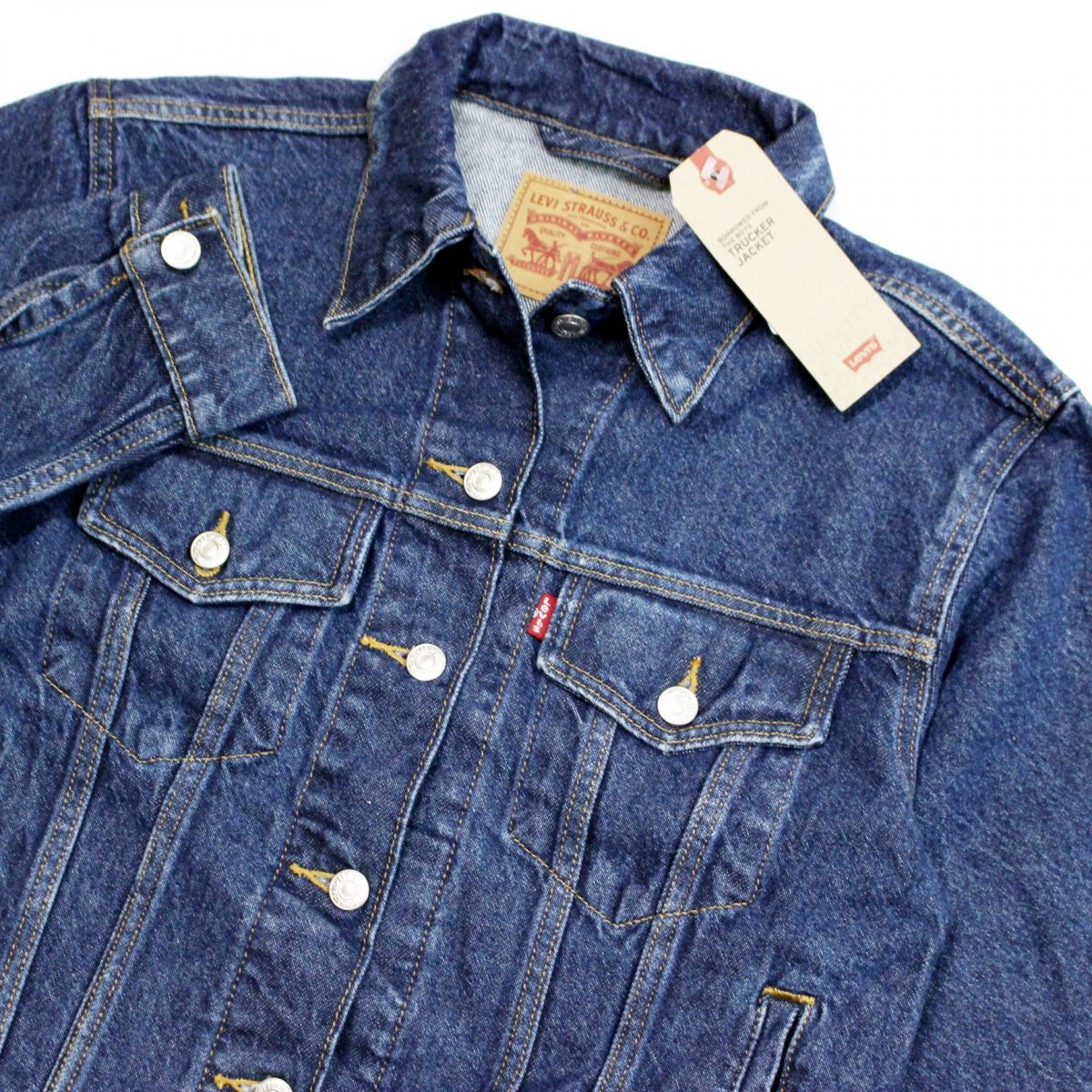 リーバイス Levis 定価9900円 レディース 定番 カジュアル デニム ジャケット Gジャン Lサイズ 29944-0011-JL 一 ...