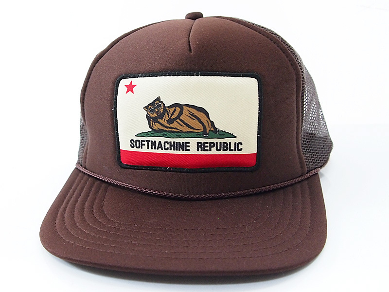 SOFTMACHINE CHILLIN' CAP メッシュ キャップ ソフトマシーン SOFT MACHINE ブラウン 茶(男性用)｜売買されたオークション情報、yahooの商品情報を ...