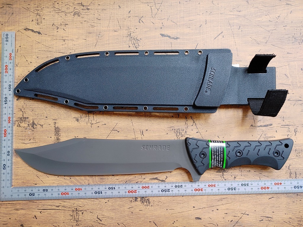 S09/SCHRADE シュレード SCHF45 LEROY リロイ サバイバルナイフ(ハンティングナイフ、狩猟刀)｜売買されたオークション情報、yahooの商品情報をアーカイブ公開 ...