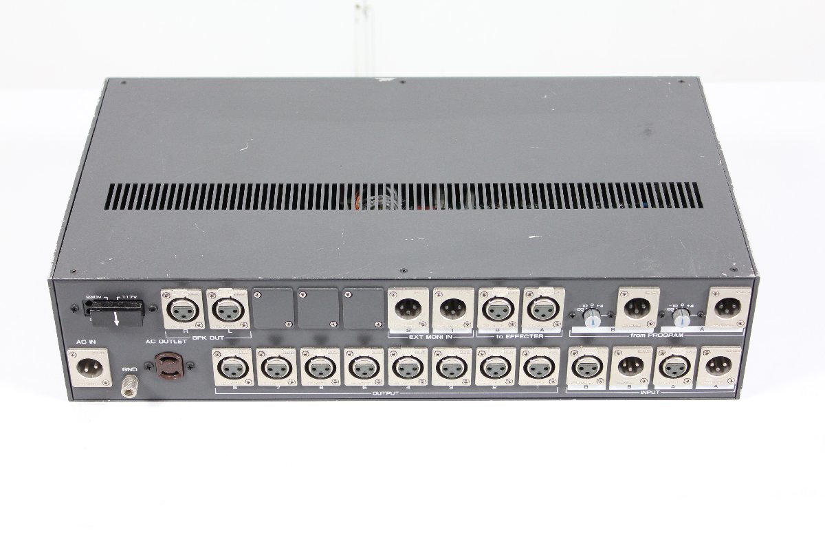 SIGMA SS-503 オーディオ ディストリビューター ADA LINE MONITOR 8ch 音声分配器 プロ 業務用 シグマ 現状品 ...