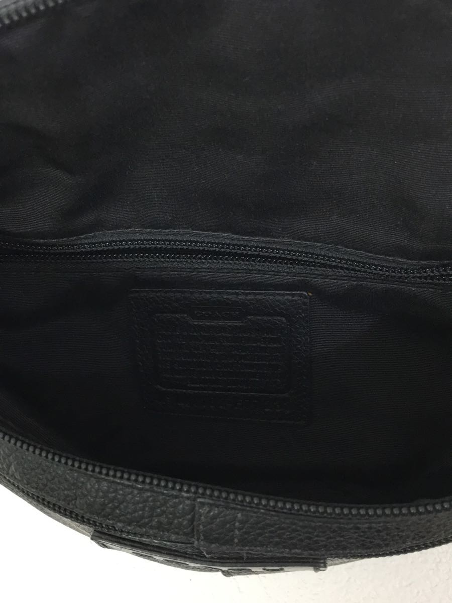 COACH ウエストバッグ/レザー/BLK/無地/右半分に擦れ有/F77233(ウエストバッグ)｜売買されたオークション情報、yahooの商品 ...