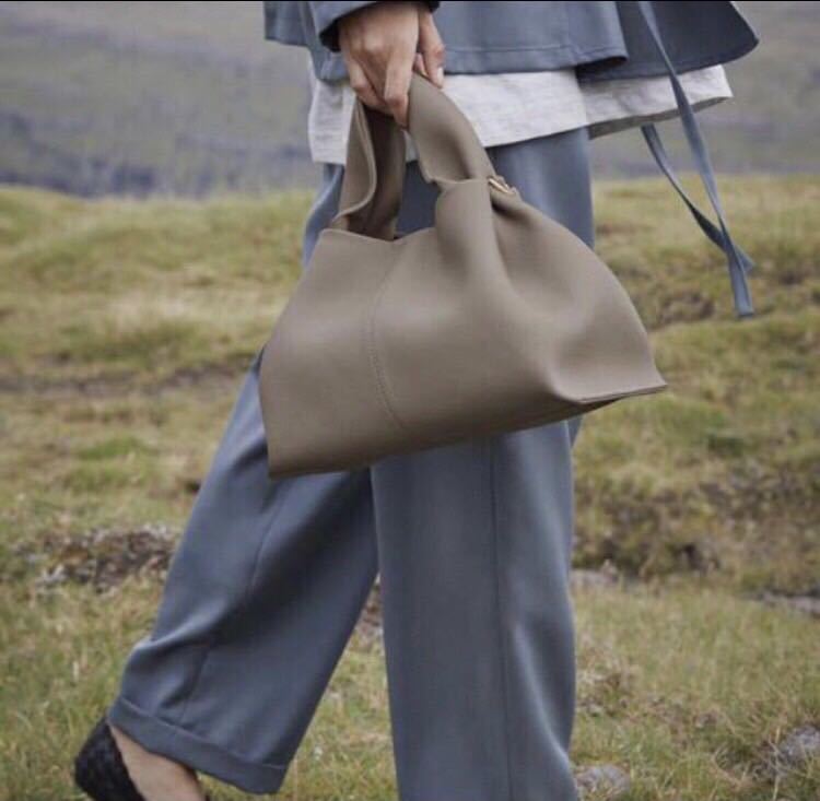 ポレーヌ POLENE Number Nine 2wayバッグ キャメル taupe トープ ナンバーナイン ハンドバッグ(ハンドバッグ ...