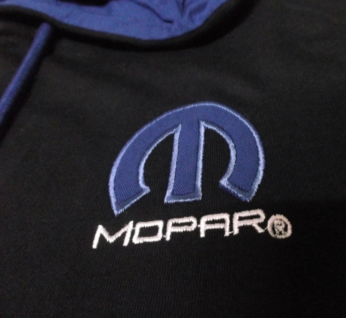 モパー Zip パーカ MOPAR Omega M Embroidered Zip Hoody - L 正規品 アメ車 dodge road ...