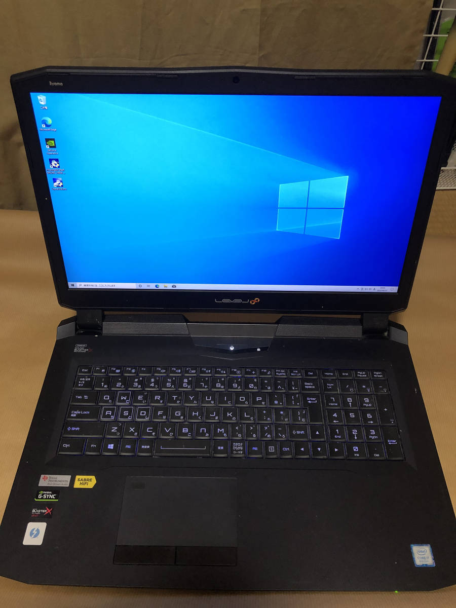 iiyama LEVEL P775TM1 ジャンク Core i7-8700K / DDR4-2400 16GB / GeForce GTX ...