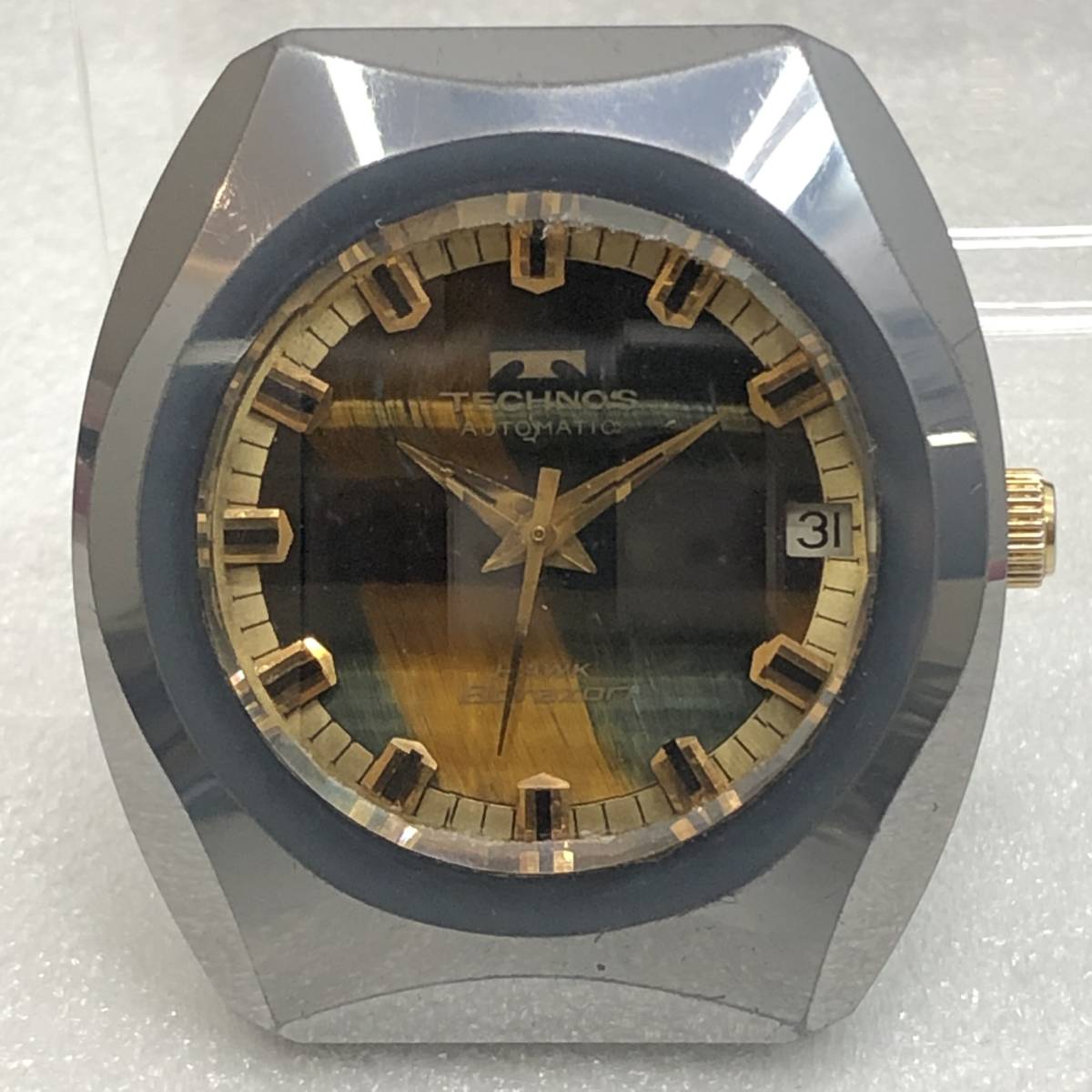 ジャンク品 TECHNOS テクノス HAWK Borazon ボラゾン 自動巻き メンズ 腕時計 ケースのみ(テクノス)｜売買されたオークション情報、yahooの商品情報をアーカイブ公開 ...