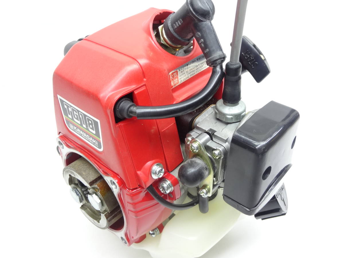 y4826 エンジン カワサキ TG18 ゴールデンスター G18L(刈払機)｜売買されたオークション情報、yahooの商品情報をアーカイブ ...