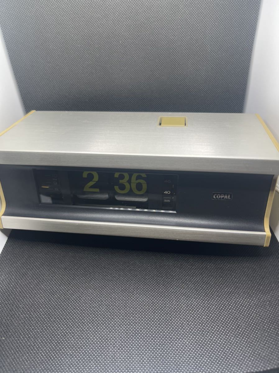 COPAL 705L コパル パタパタ時計 箱付き 置き時計 スペースエイジ 昭和レトロ(目覚し時計)｜売買されたオークション情報、yahoo ...