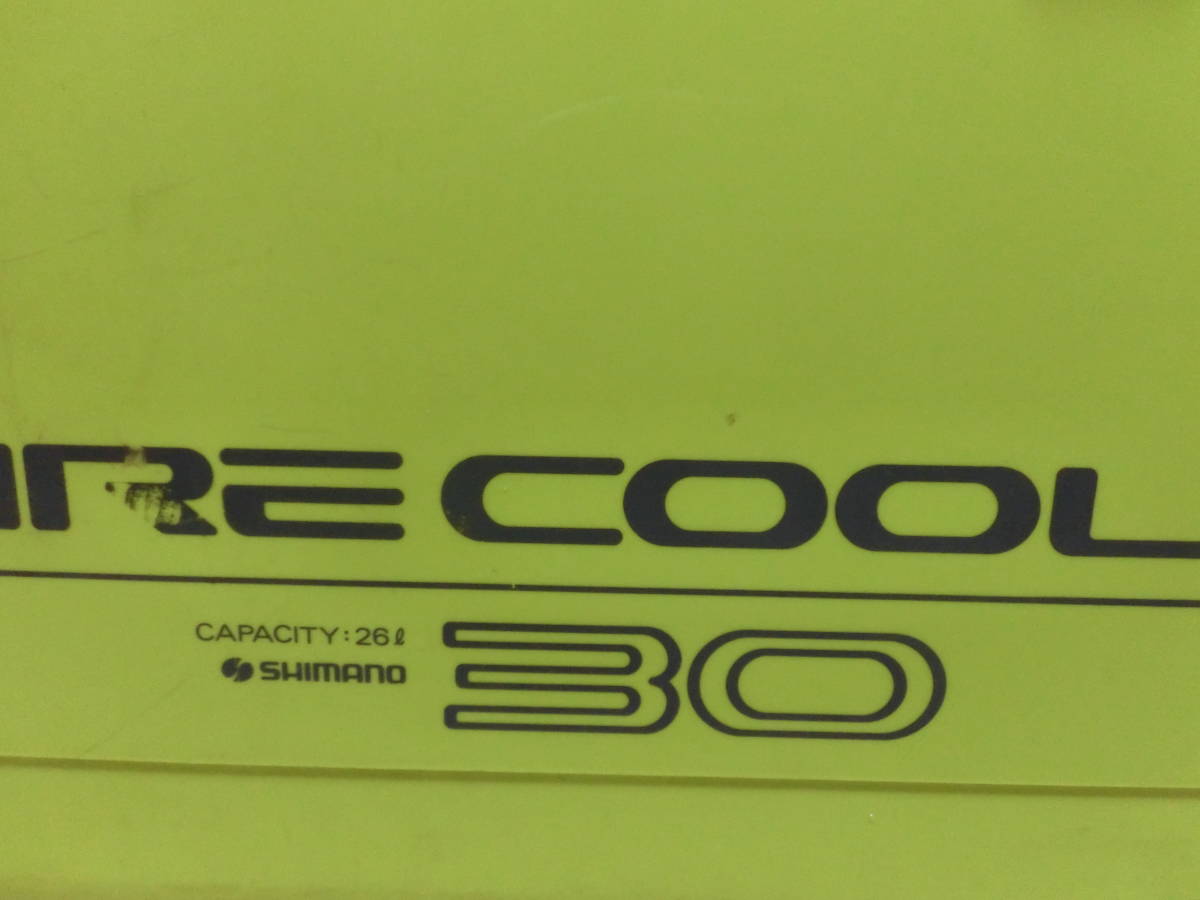 SHIMANO LEISURE COOL 30 クーラーボックス 26リットル 水抜き付(30L～)｜売買されたオークション情報、yahooの ...