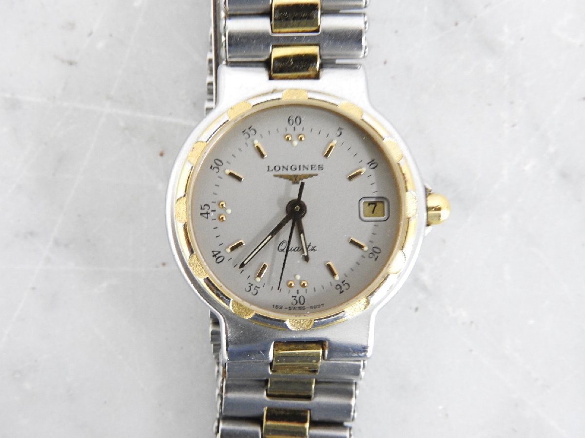 LONGINES CONQUEST ロンジン コンクエスト メンズ クォーツ 腕時計 現状品(コンクエスト)｜売買されたオークション情報、yahooの商品情報をアーカイブ公開 - オークファン ...