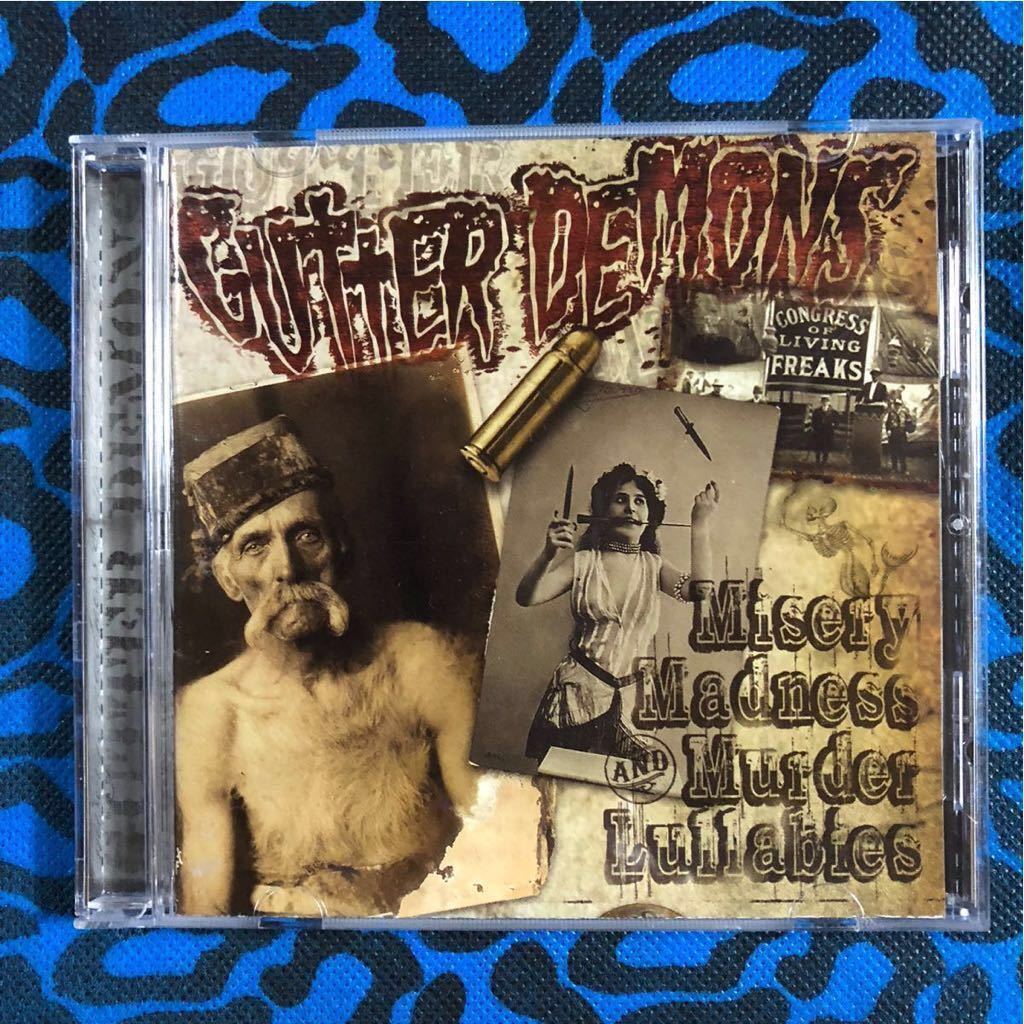 GUTTER DEMONS アルバムMISERY MADNESS AND MURDER LULLABIES CD サイコビリーネオロカビリー ...