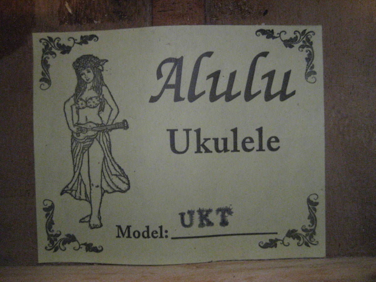 Alulu アルル ウクレレ テナーサイズ UKT ピックアップ付 ハードケース入り(本体)｜売買されたオークション情報、yahooの商品情報 ...