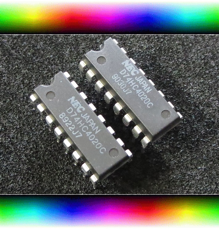 IC D74HC4020C 14Bit Binary Counter 2個 CMOSロジック ICチップ 動作チェック 品 半導体 部品 ...