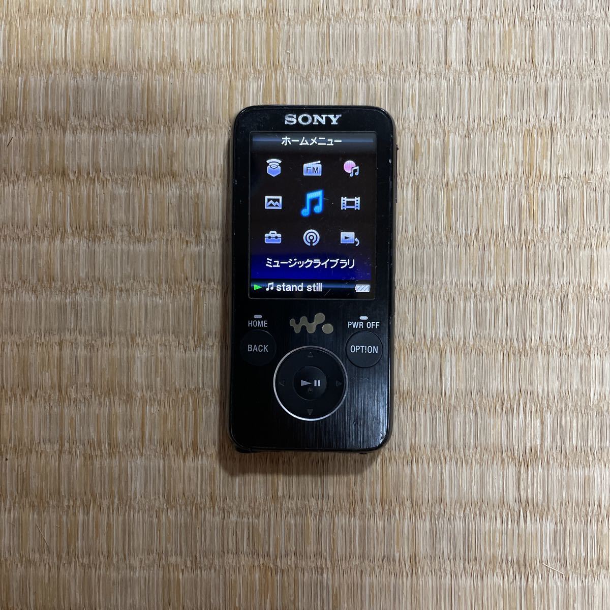 WALKMAN ウォークマン SONY ソニー NW-S738F ブラックカラー 8GB(本体)｜売買されたオークション情報、yahooの商品 ...