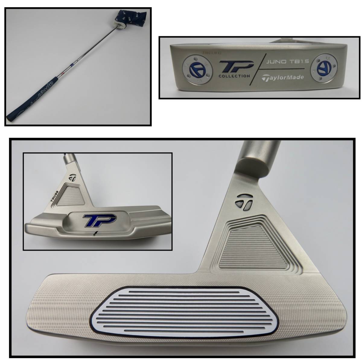 使用1回の極美品【TaylorMade TP COLLECTION JUNO TB1.5 TRUSS 33インチ 】テーラーメイド TP ...