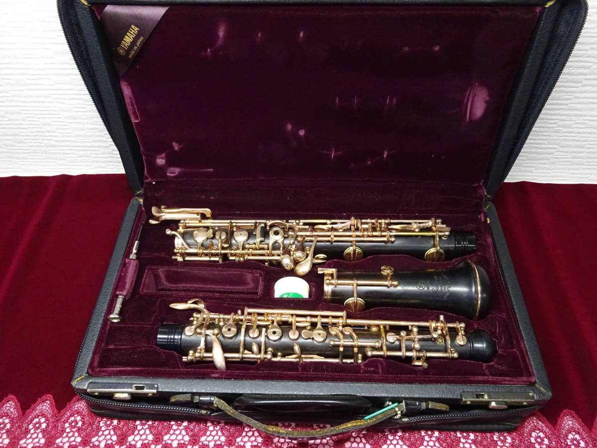 〇 YAMAHA Custom ヤマハ カスタム オーボエ YOB-832 グラナディラ フルオートマチック ピンクゴールド 現状 品 激安1 ...