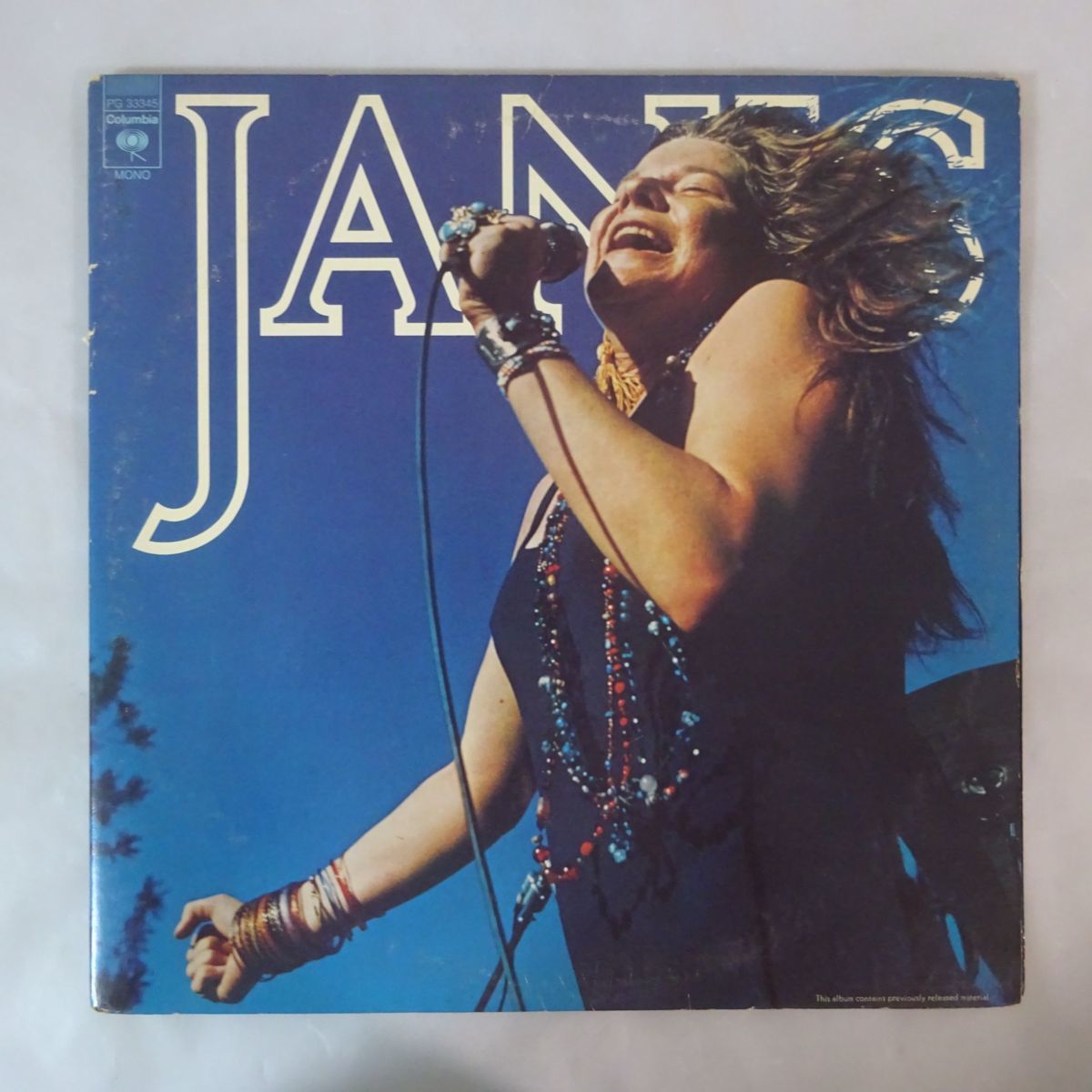 17104979; US盤/見開きジャケ/綴じ込み写真集付/2LP/MONO Janis Joplin / Janis(J)｜売買された ...