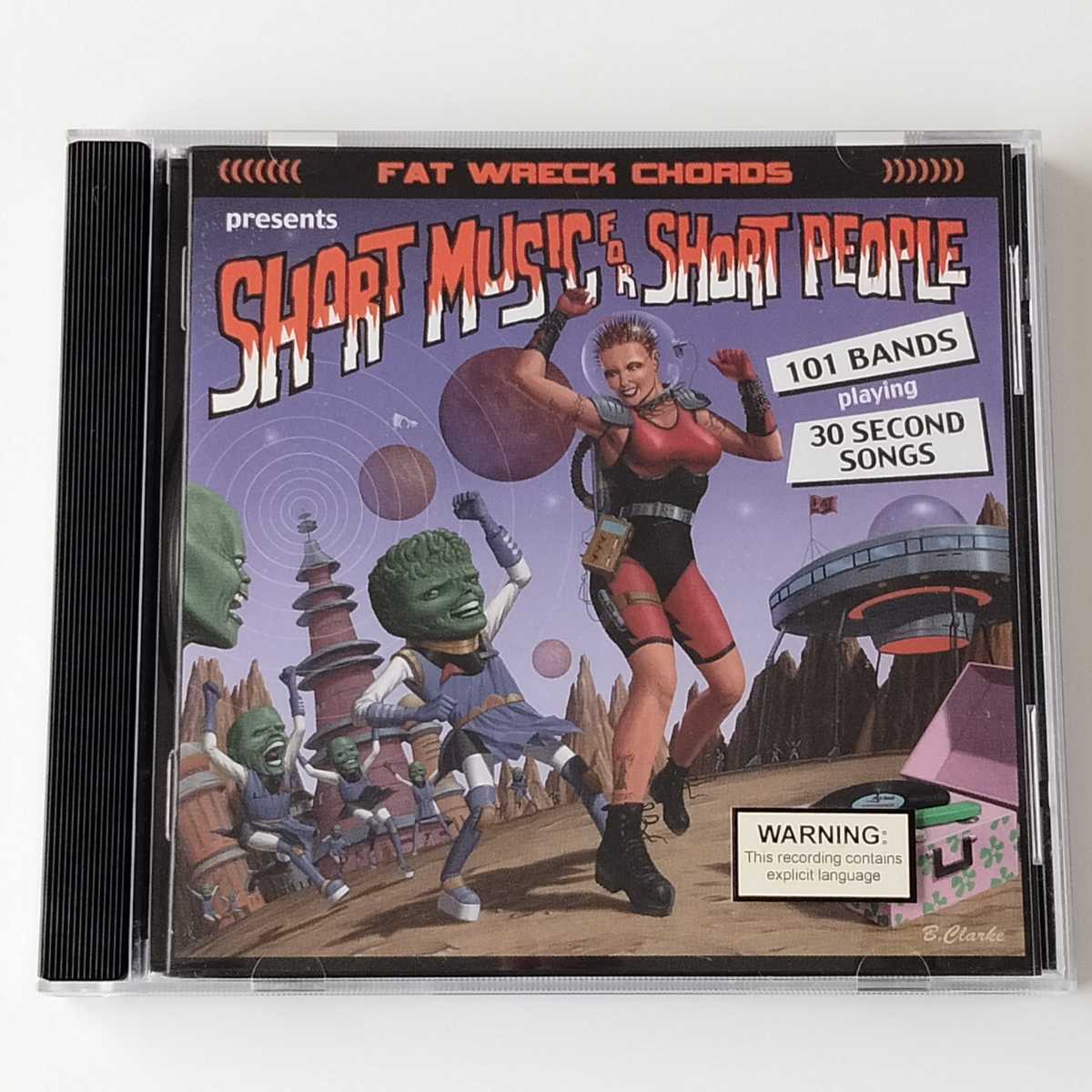 輸入盤CD SHORT MUSIC FOR SHORT PEOPLE FAT591-2 FAT WRECK CHORDS 101バンド参加 ...