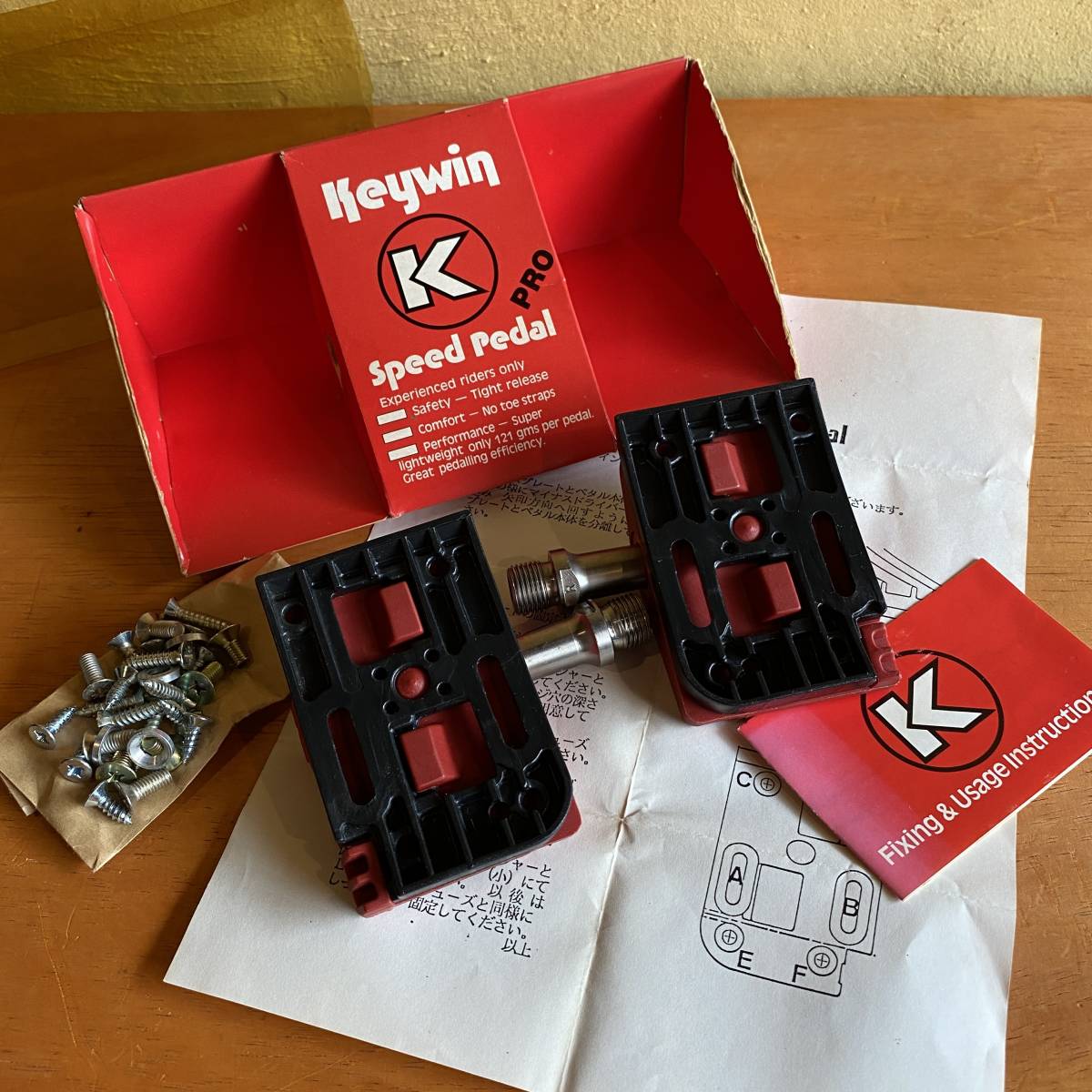 Keywin / SPEED PEDAL 9/16 NEW OLD STOCK(ビンディングペダル)｜売買されたオークション情報、yahooの ...