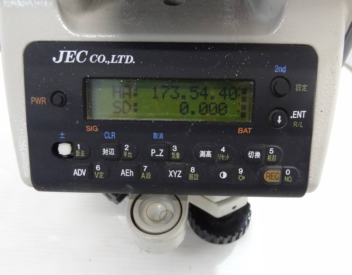 P0304ta ジェック JEC トータルステーション Flex-20rs 測量機 現状お渡し ニコン Nikon(光学測定器)｜売買された ...