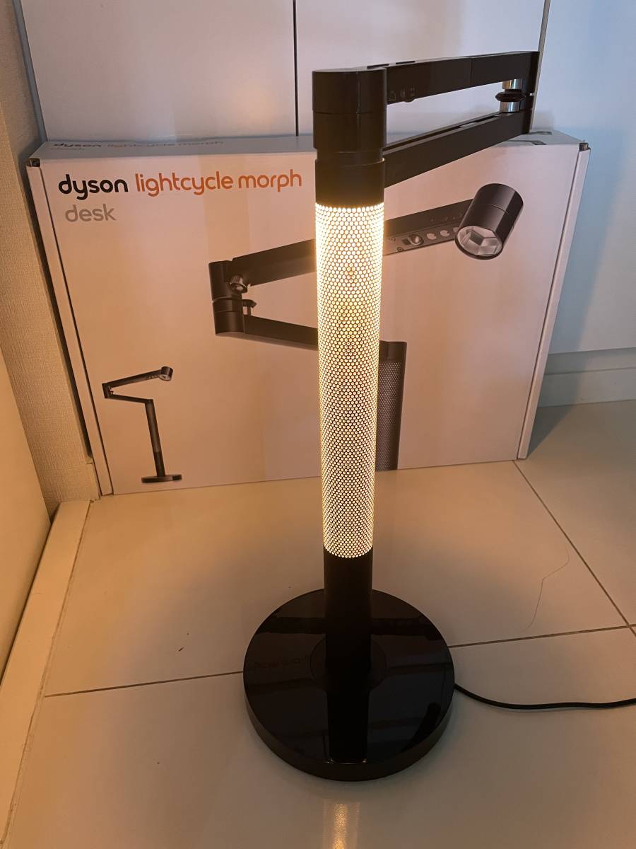 Dyson Lightcycle Morph デスクライト ダイソン ライトサイクル モーフ 照明 ライト 黒 ブラック(デスクライト)｜売買されたオークション情報、yahooの商品情報を ...
