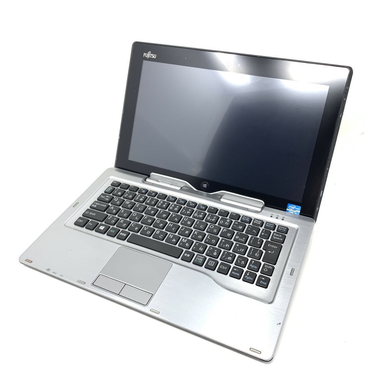 SSD交換済 キーボードセット バッテリー状態良 Fujitsu STYLISTIC Q702/G Core i5-3427U メモリ4GB ...