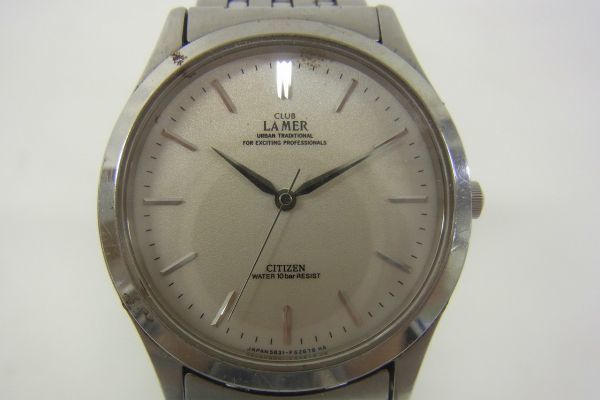 Z057-00000 CITIZEN シチズン CLUB LA MER 5631-F61915 メンズ クオーツ 腕時計 現状品⑧(シチズン ...
