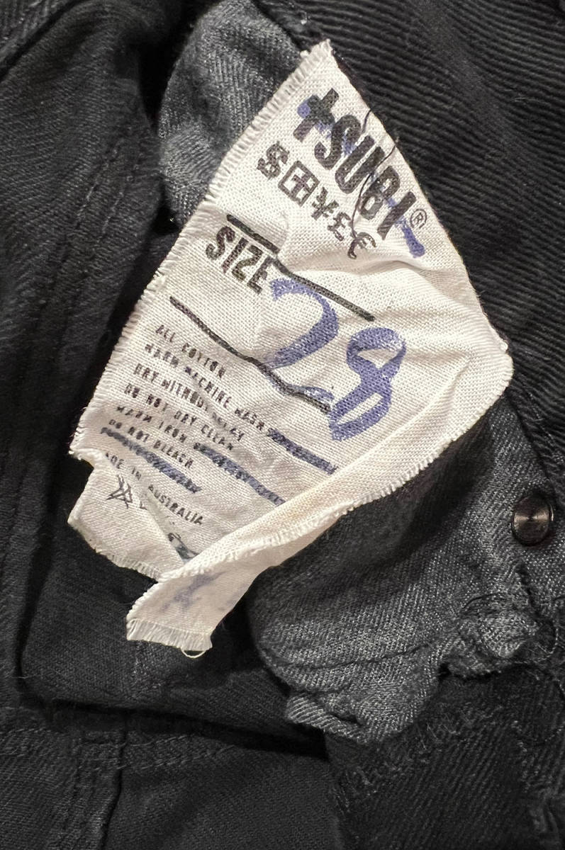 tsubi デニムパンツ ブラック スキニージーンズ KSUBI ツビ スビ(W28～)｜売買されたオークション情報、yahooの商品情報を ...