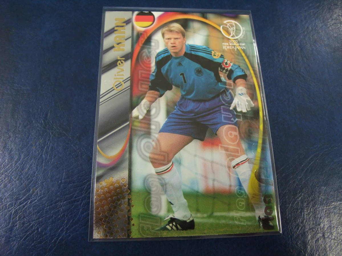 FIFA 2002 F5 オリバー カーン OLIVER KAHN ドイツ FLAG PLAYER インサート カード サッカー PANINI ...