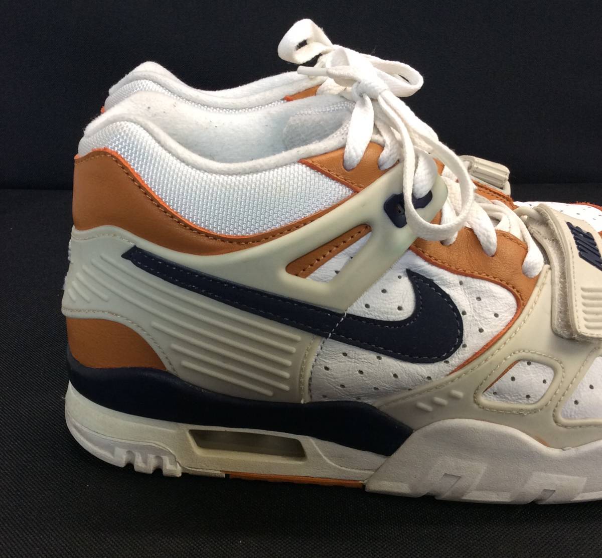 NIKE AIR TRAINER 3 ナイキ エア トレーナー 3 スニーカー ホワイト×オレンジ メンズ 26cm(26.0cm)｜売買されたオークション情報、yahooの商品情報を ...