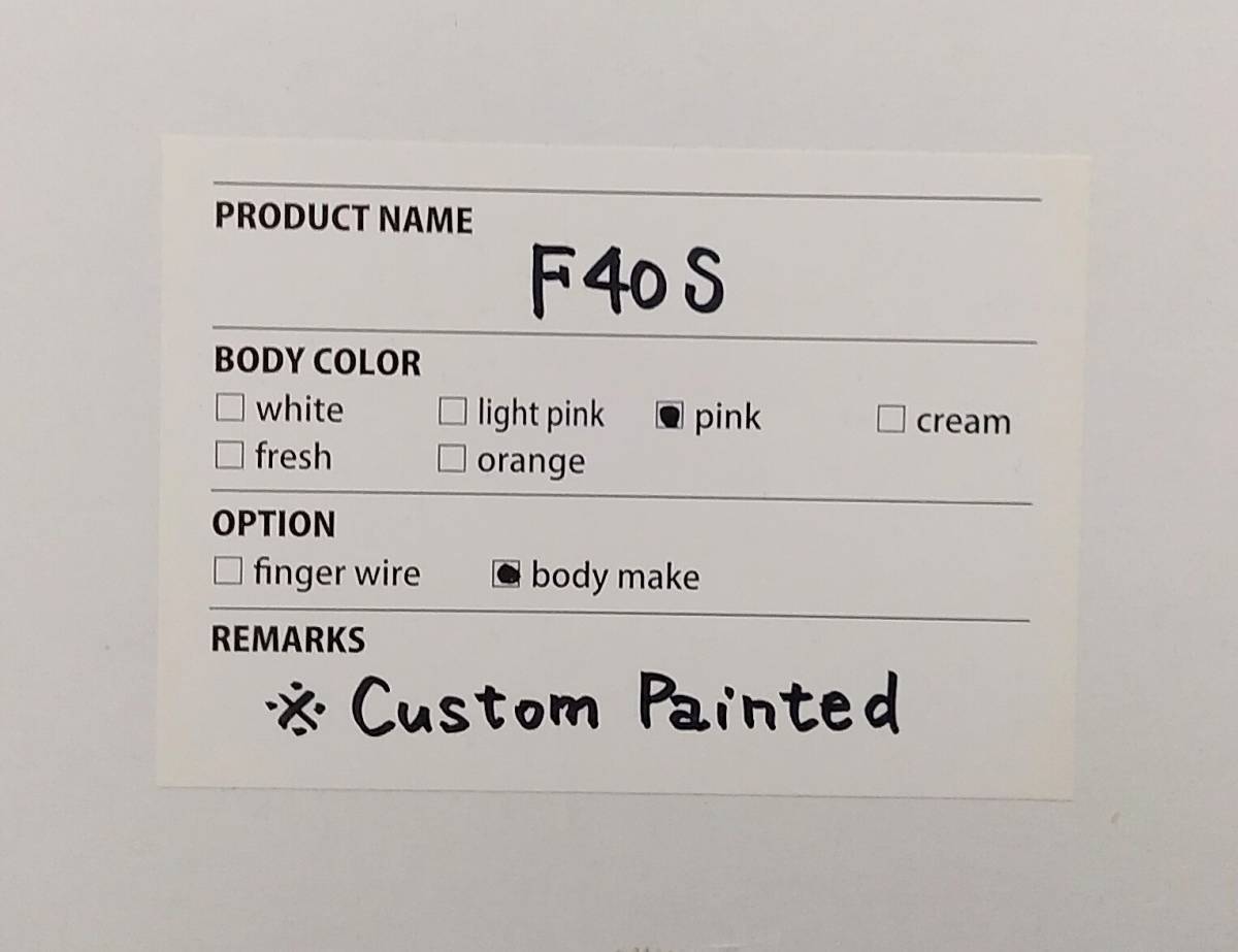 東京ドール 1/3シームレス素体 OneThird Fetichie F40S／スキン ピンク ボディメイク有＆指ワイヤー無 手足爪塗装あり 品(パーツ)｜売買されたオークション情報 ...